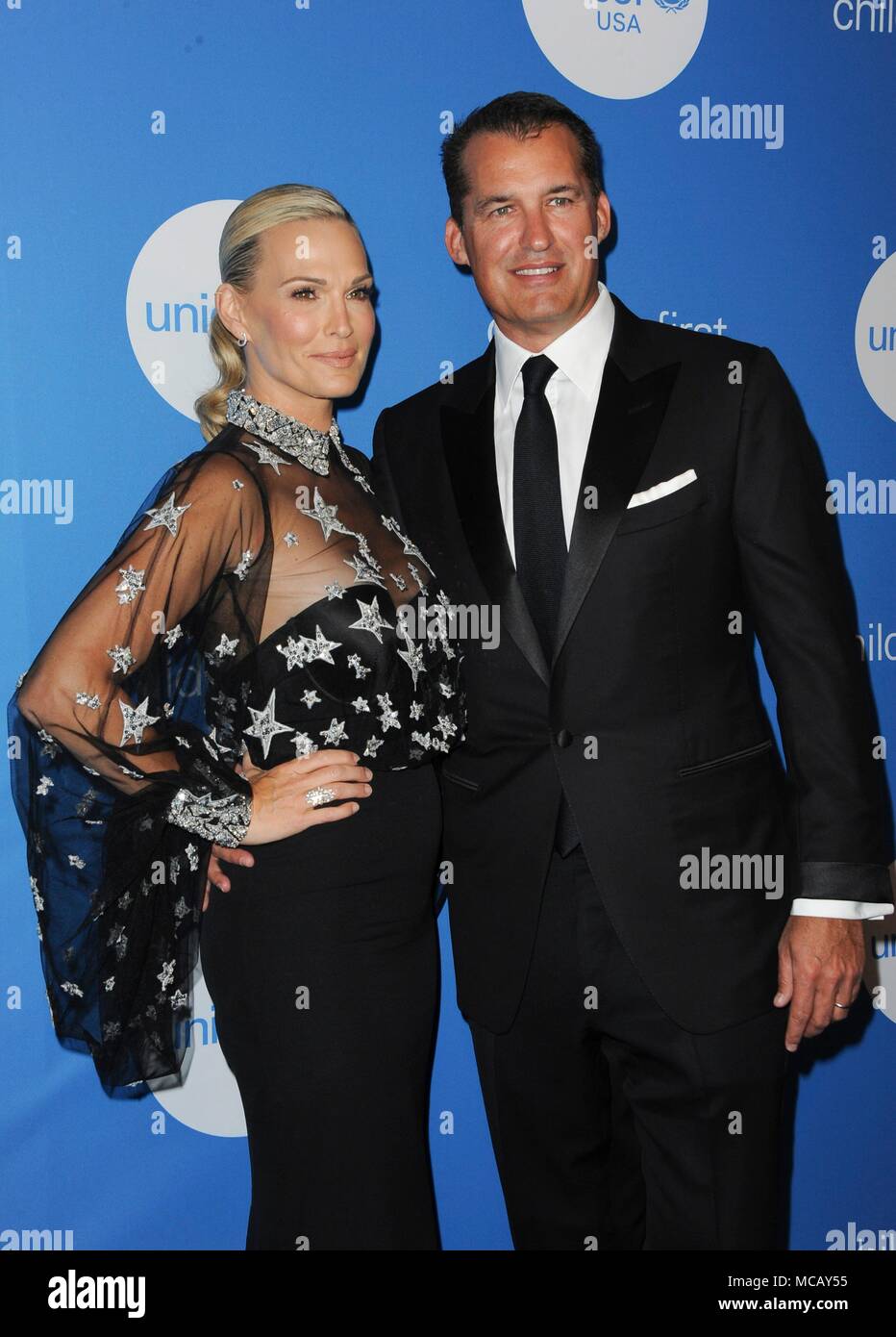 Molly sims scott stuber 7th biennial unicef ball hi-res stock ...