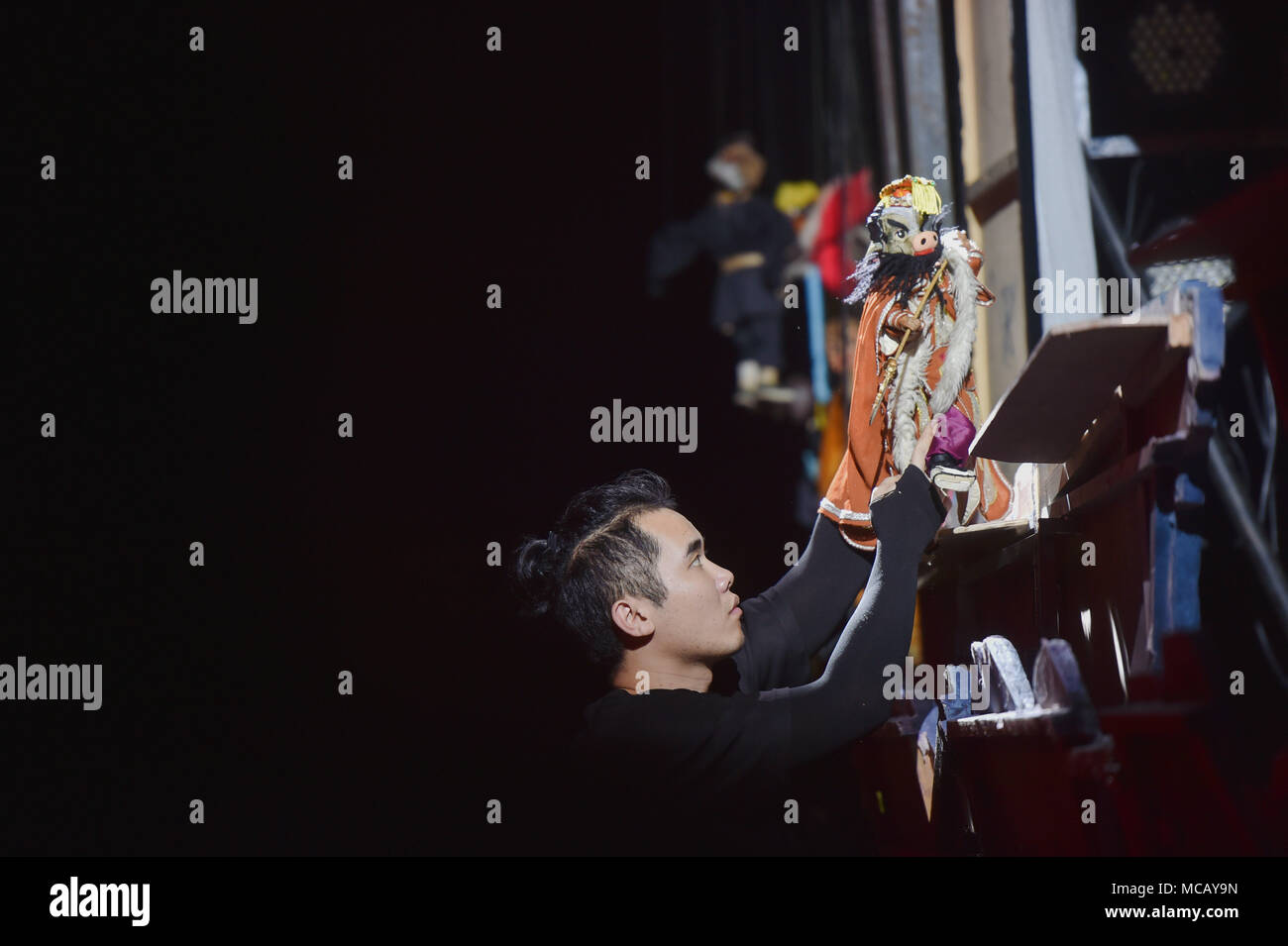 Quanzhou, China's Fujian Province. 14th Apr, 2018. An actor born in ...