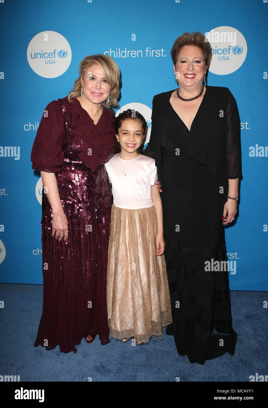 Bevely Hills, Ca. 14th Apr, 2018. Ghada Irani, Bana al-Abed, Caryl M ...