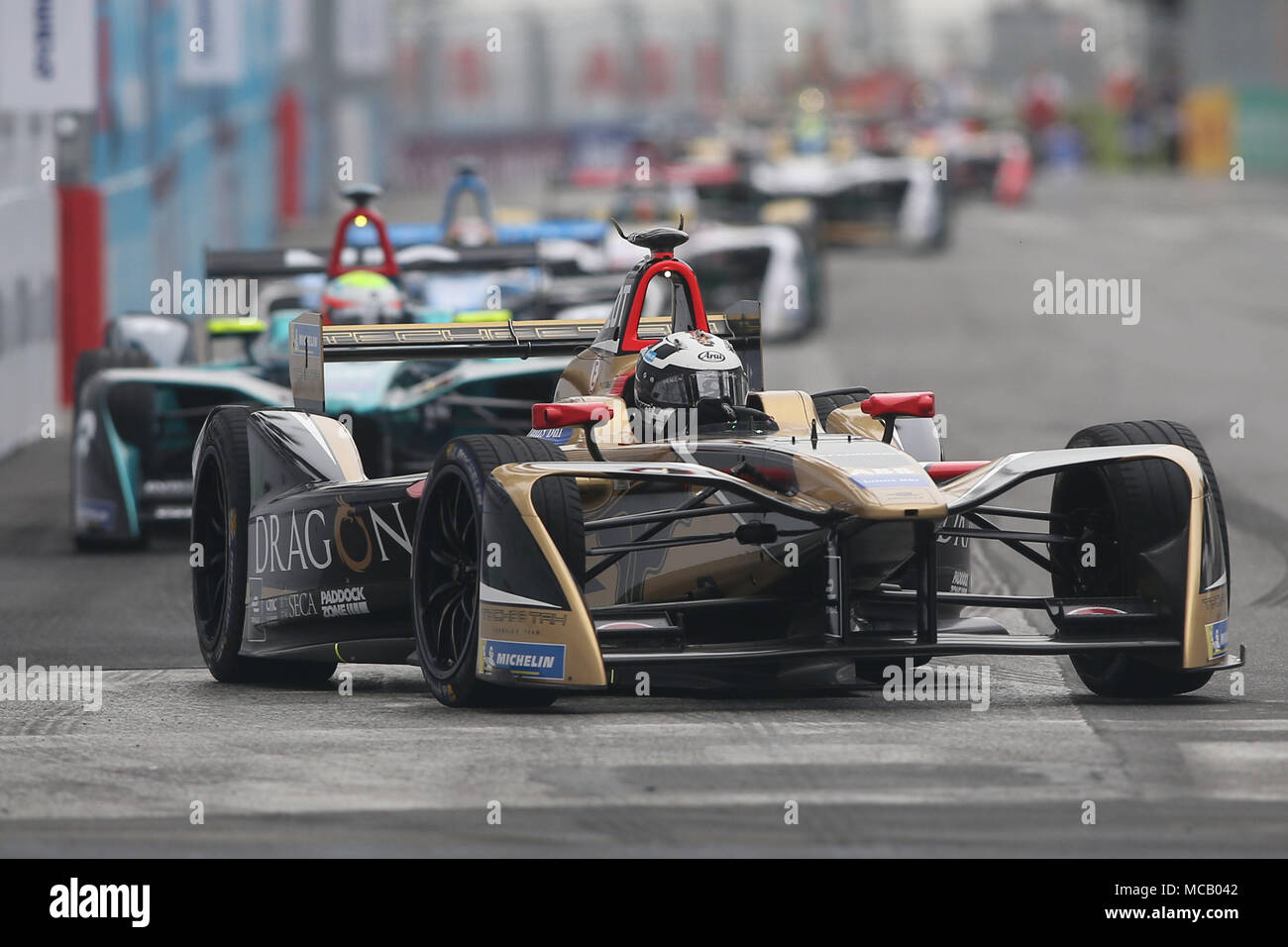 Rome, Italy. 14th April, 2018. ABB Formula-E Championship FIA Rome E ...