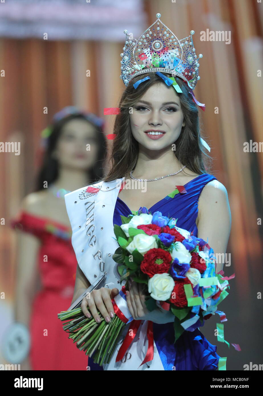 Participant Miss Russia Beauty Contest High Resolution Stock ...