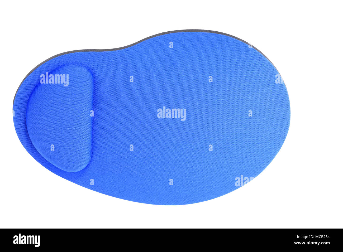 blue Mouse Pad isolated on white background Stock Photo - Alamy