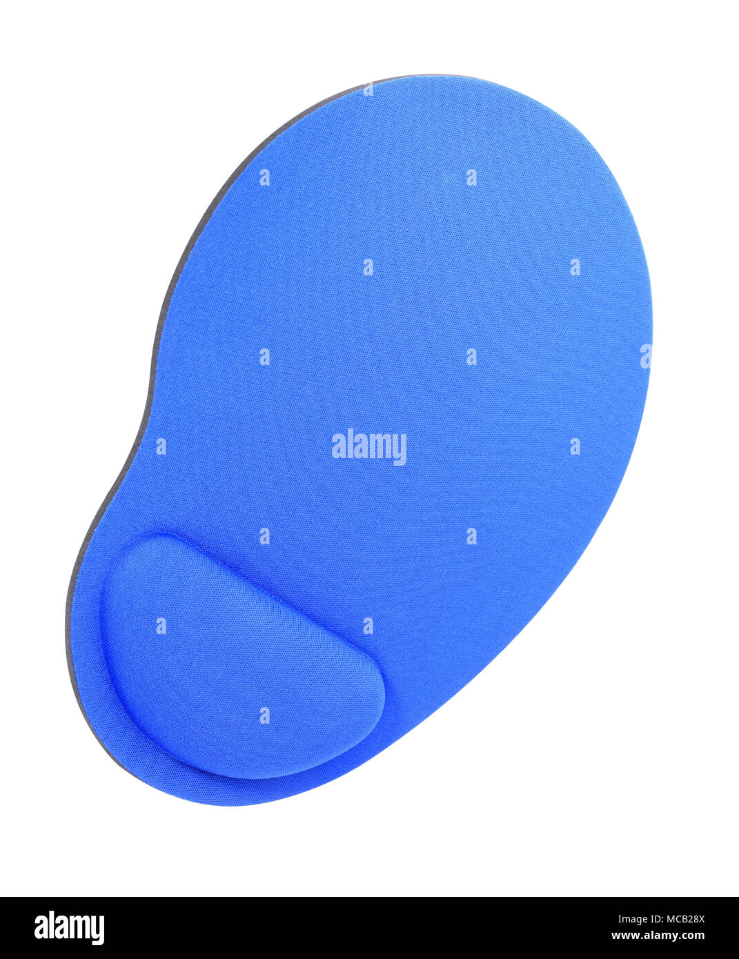 blue Mouse Pad isolated on white background Stock Photo - Alamy