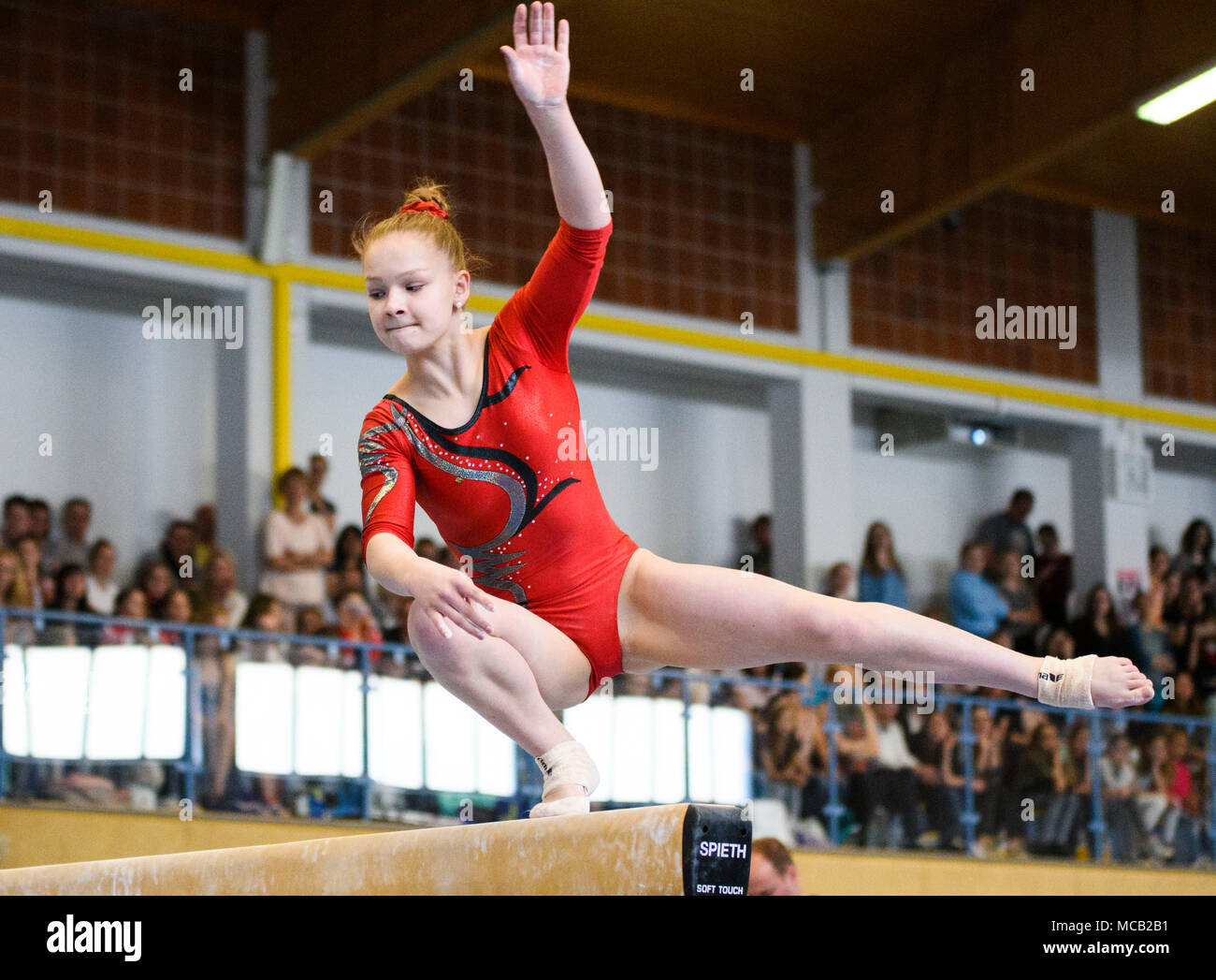 Ladies Gymnast Beam High Resolution Stock Photography and Images - Alamy