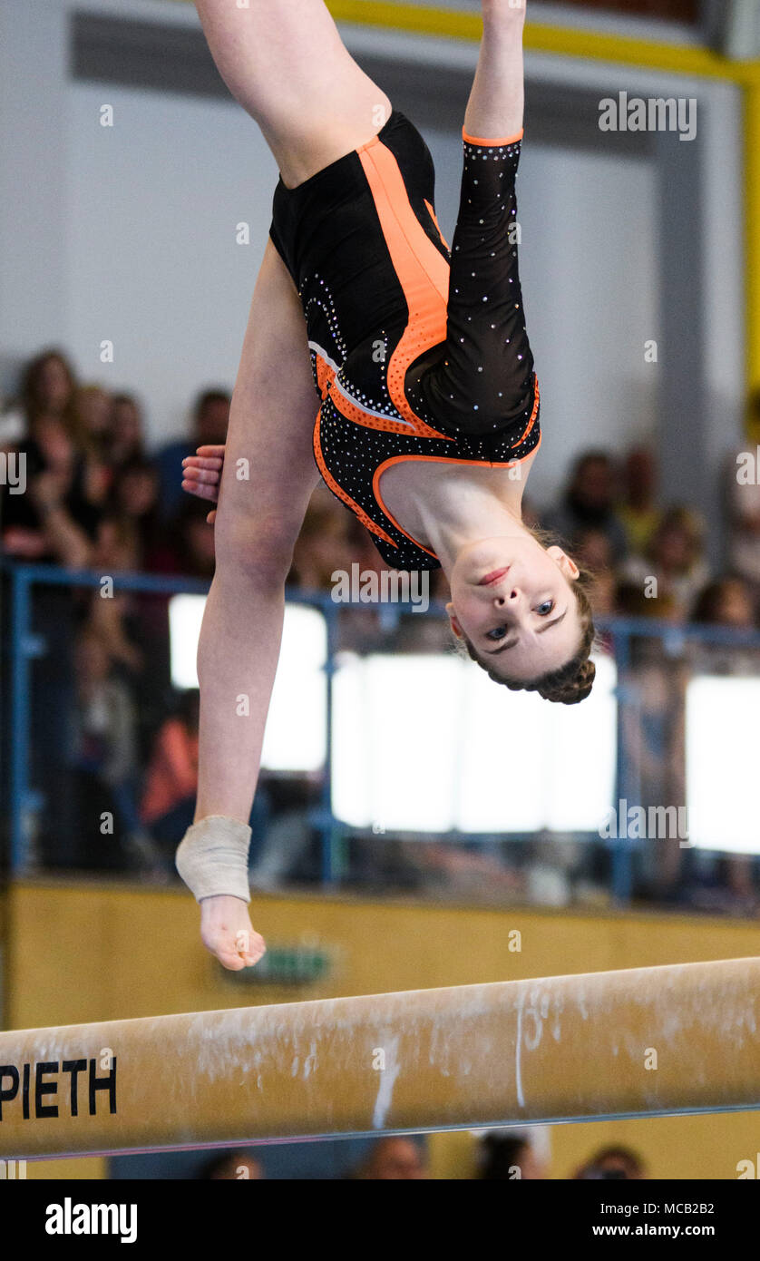 1st gymnastics league hi-res stock photography and images - Alamy