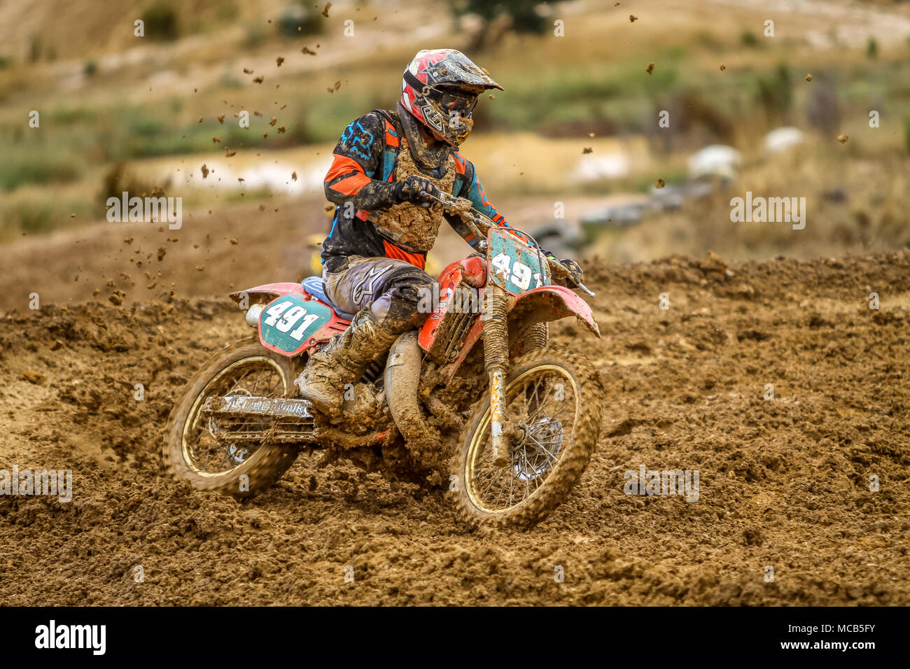Freestyle moto x rider hi-res stock photography and images - Alamy