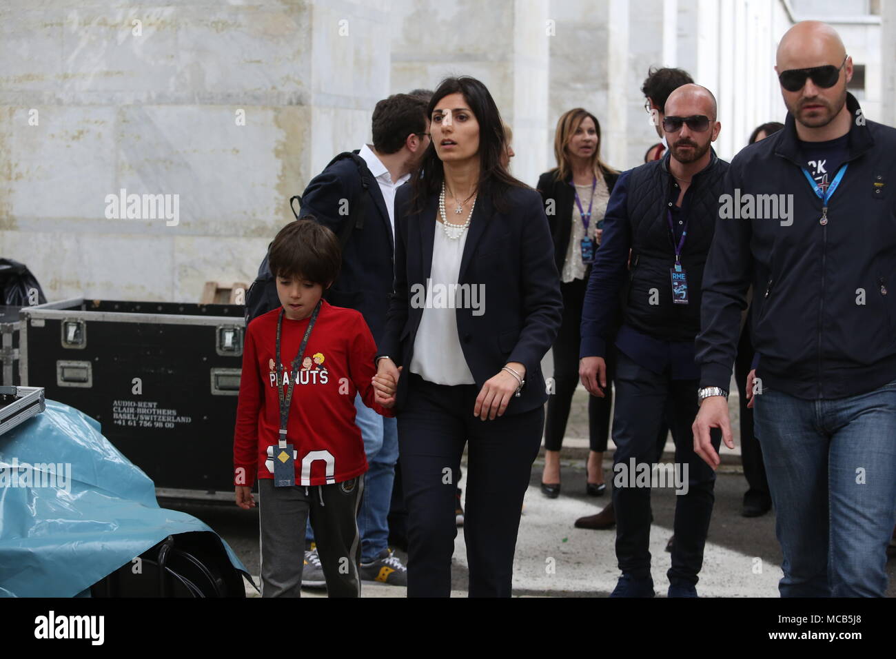 Rome, Italy. 15th Apr, 2018. 14.04.2018. EUR, Rome, Italy: ABB Formula ...