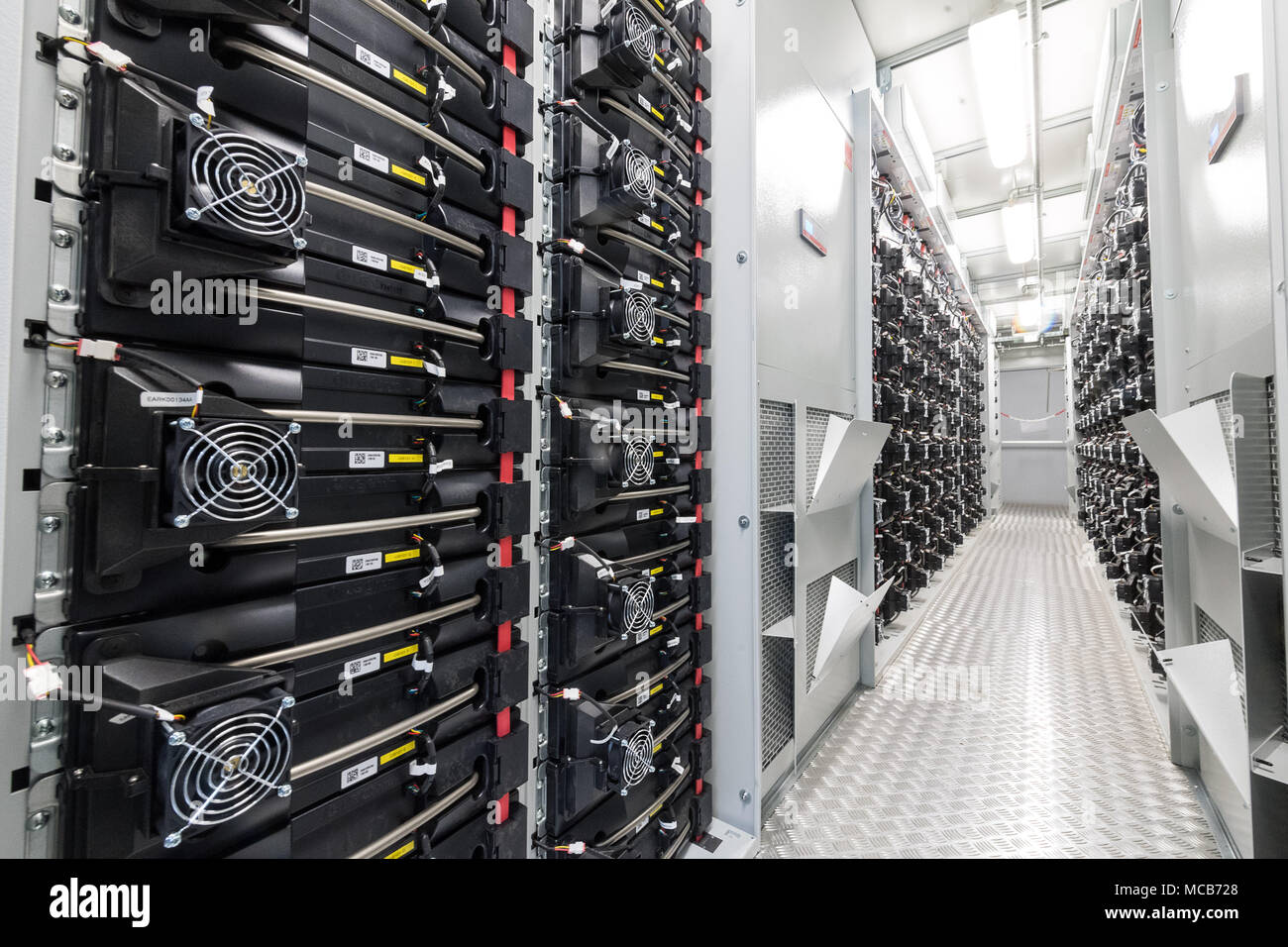 13 April 2018, Germany, Heilbronn: The interior of the ...