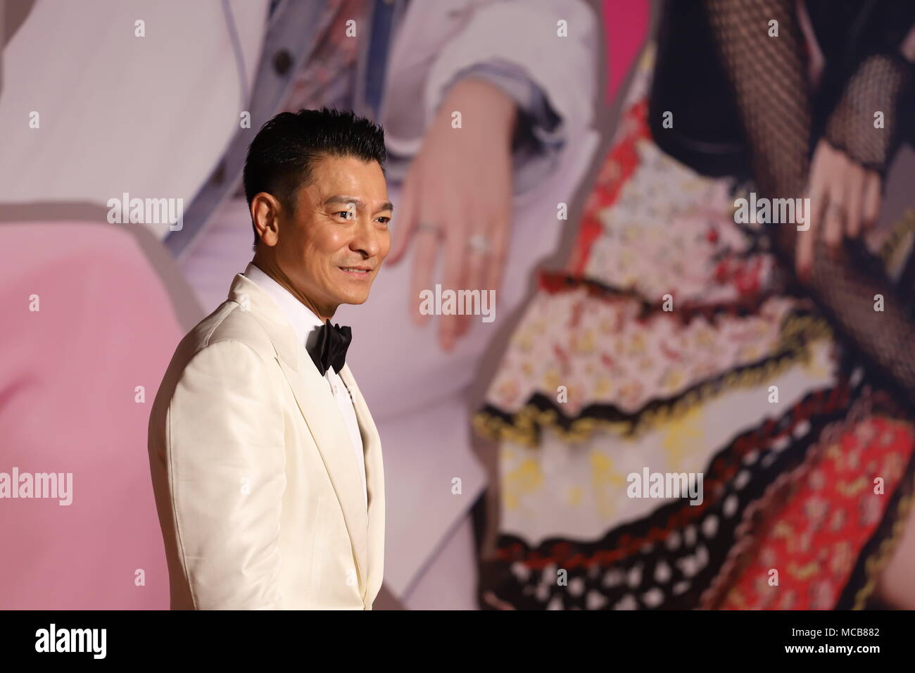 April 15, 2018 - Hong Kong, CHINA - Nominee for best actor in the movie ...