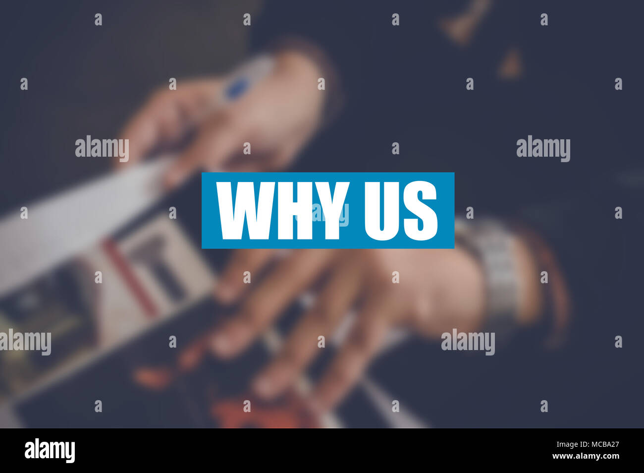 Why choose us hi-res stock photography and images - Alamy