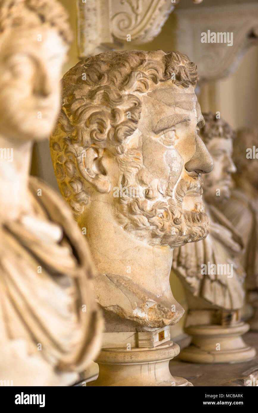 Chiaramonti museum in vatican museum hi-res stock photography and ...