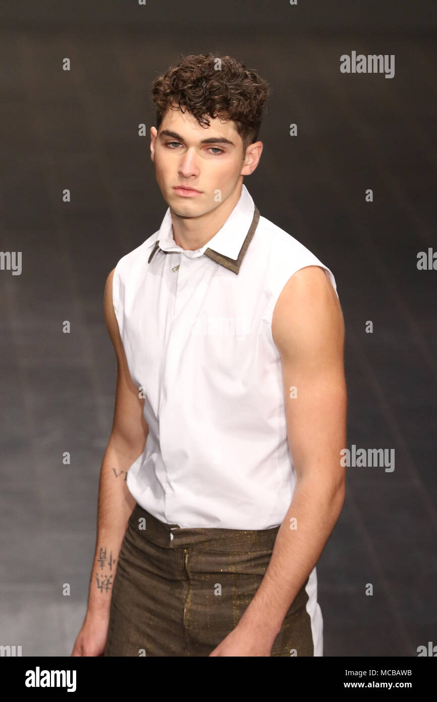 LA Fashion Week - Jonathan Marc Stein - Catwalk Featuring: Model Where ...