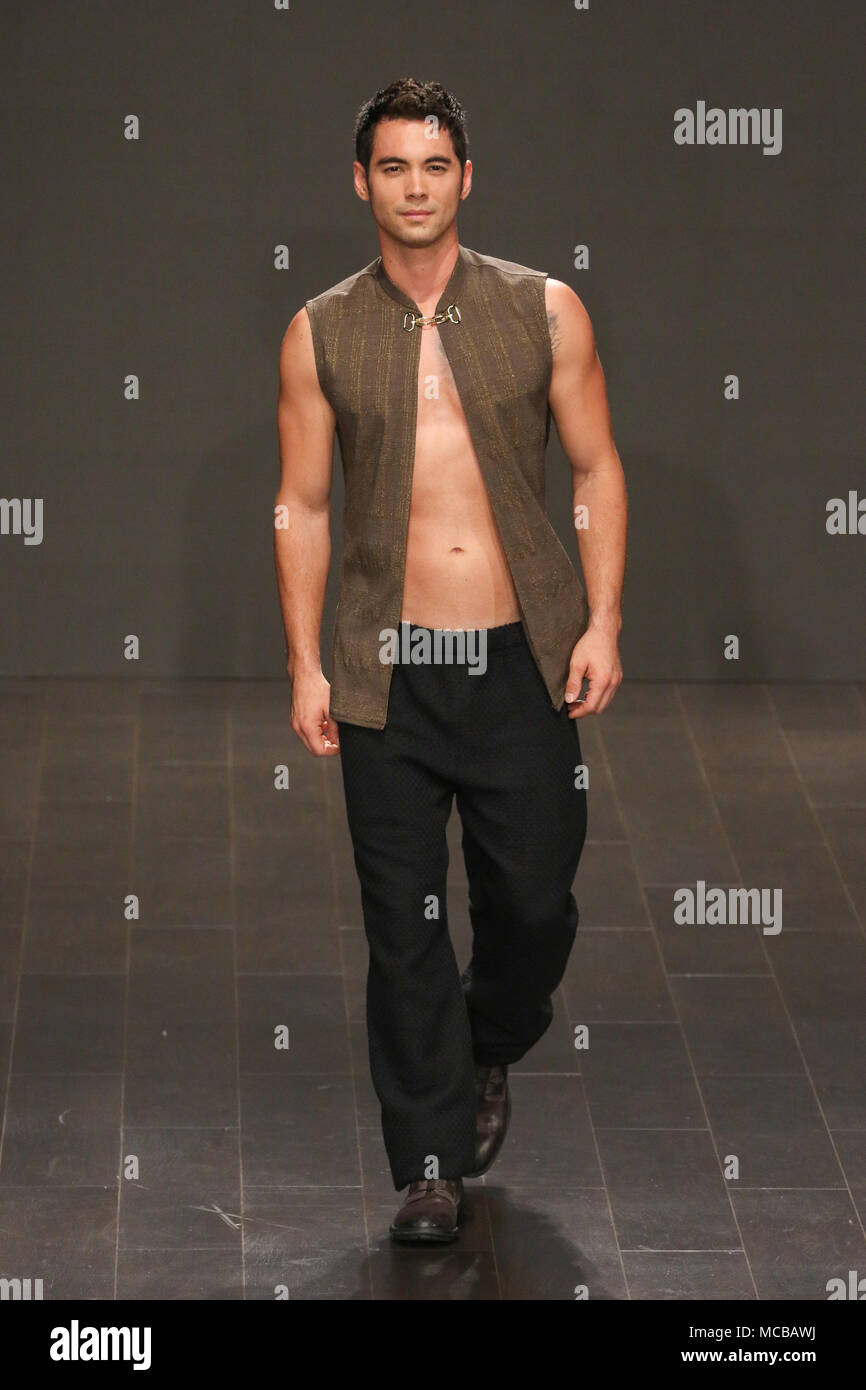 LA Fashion Week - Jonathan Marc Stein - Catwalk Featuring: Model Where ...