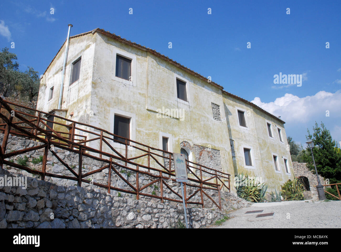 Urban landscape in Giffoni Valle Piana, South Italy Stock Photo - Alamy