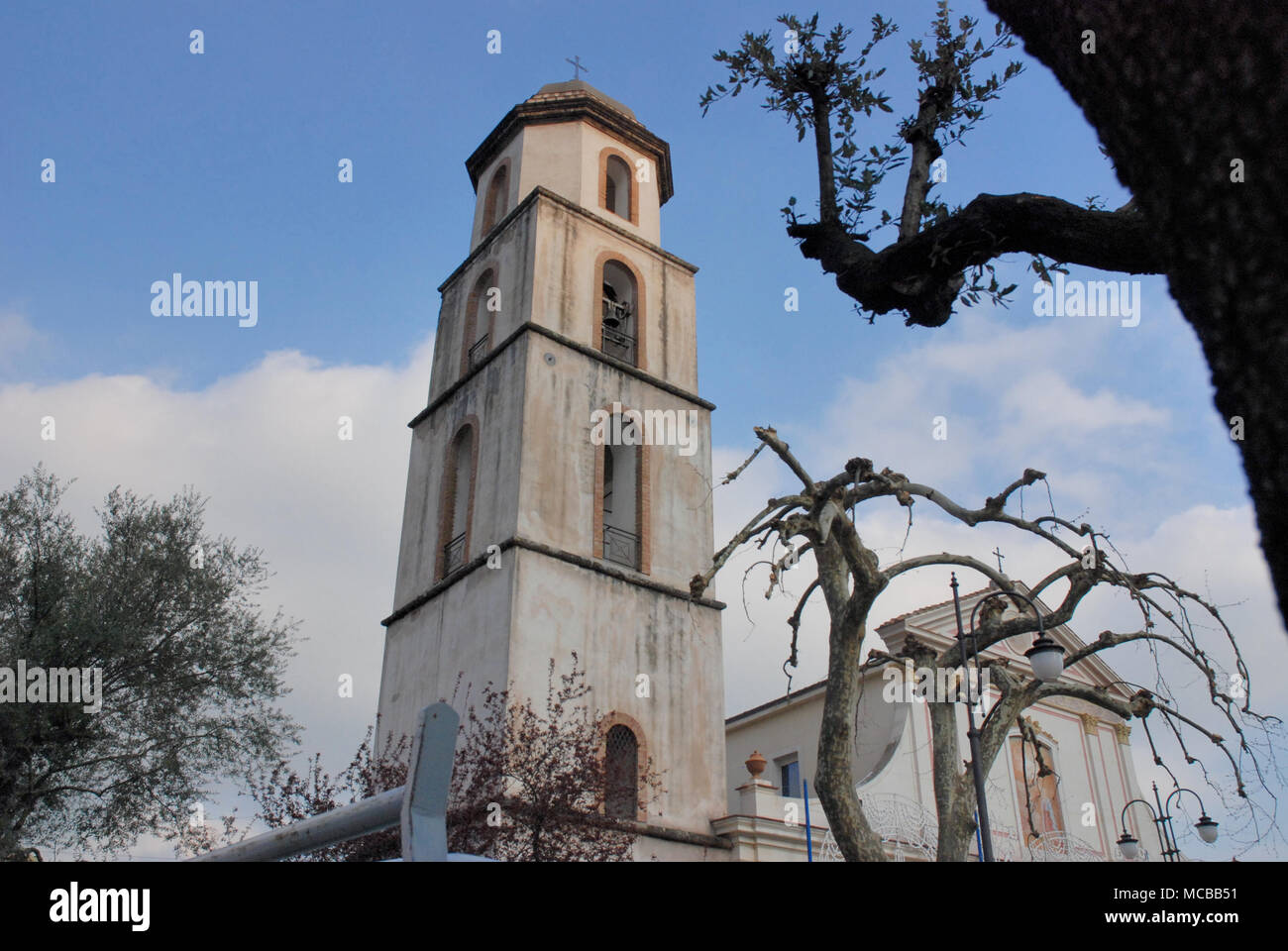 Urban landscape in Giffoni Valle Piana, South Italy Stock Photo - Alamy