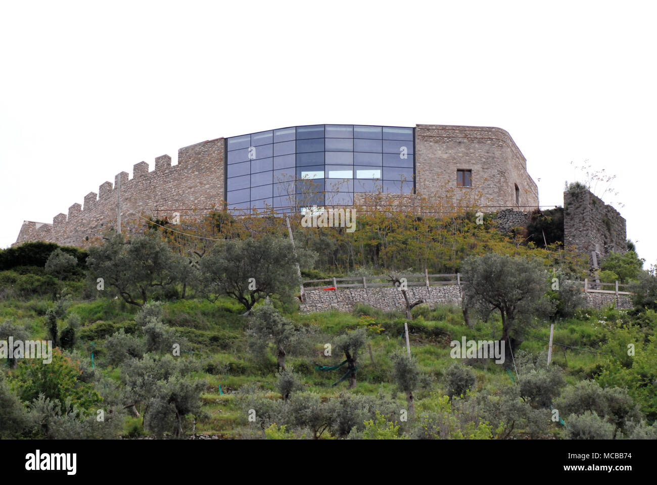 Urban landscape in Giffoni Valle Piana, South Italy Stock Photo - Alamy
