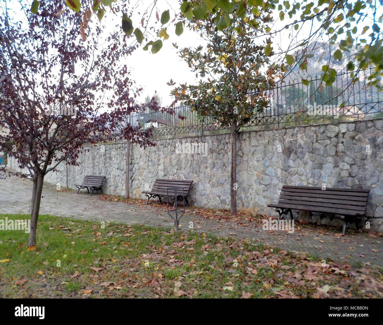 Urban landscape in Giffoni Valle Piana, South Italy Stock Photo - Alamy
