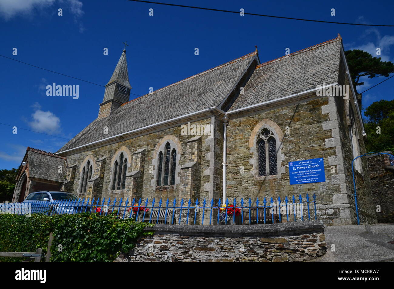 St Mawes Church, Cornwall, UK Stock Photo - Alamy