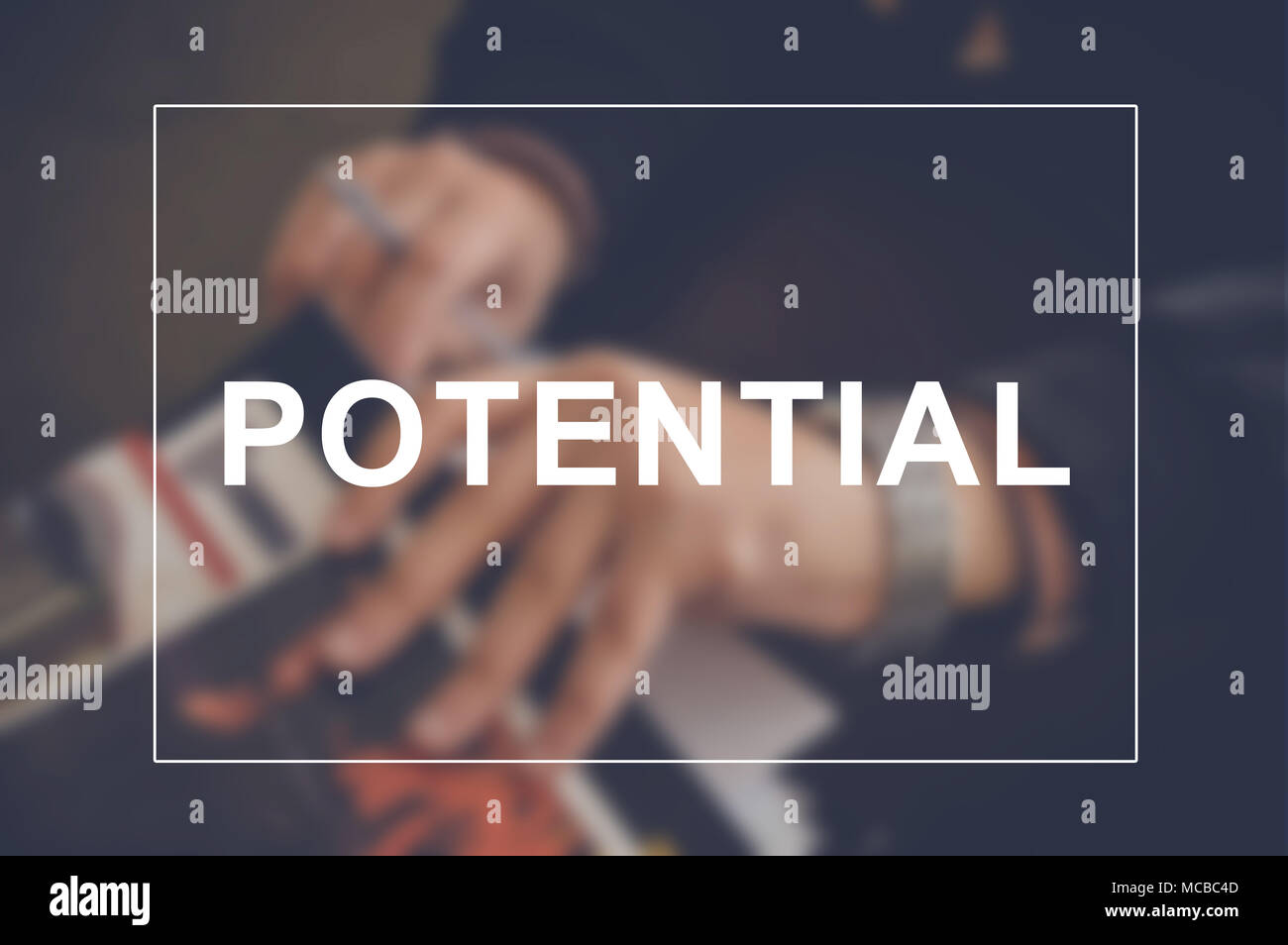 Potential word hi-res stock photography and images - Alamy