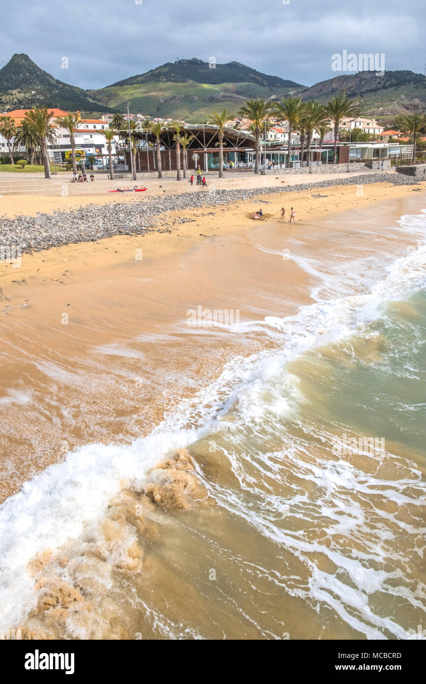 Porto Santo Island beach Stock Photo - Alamy