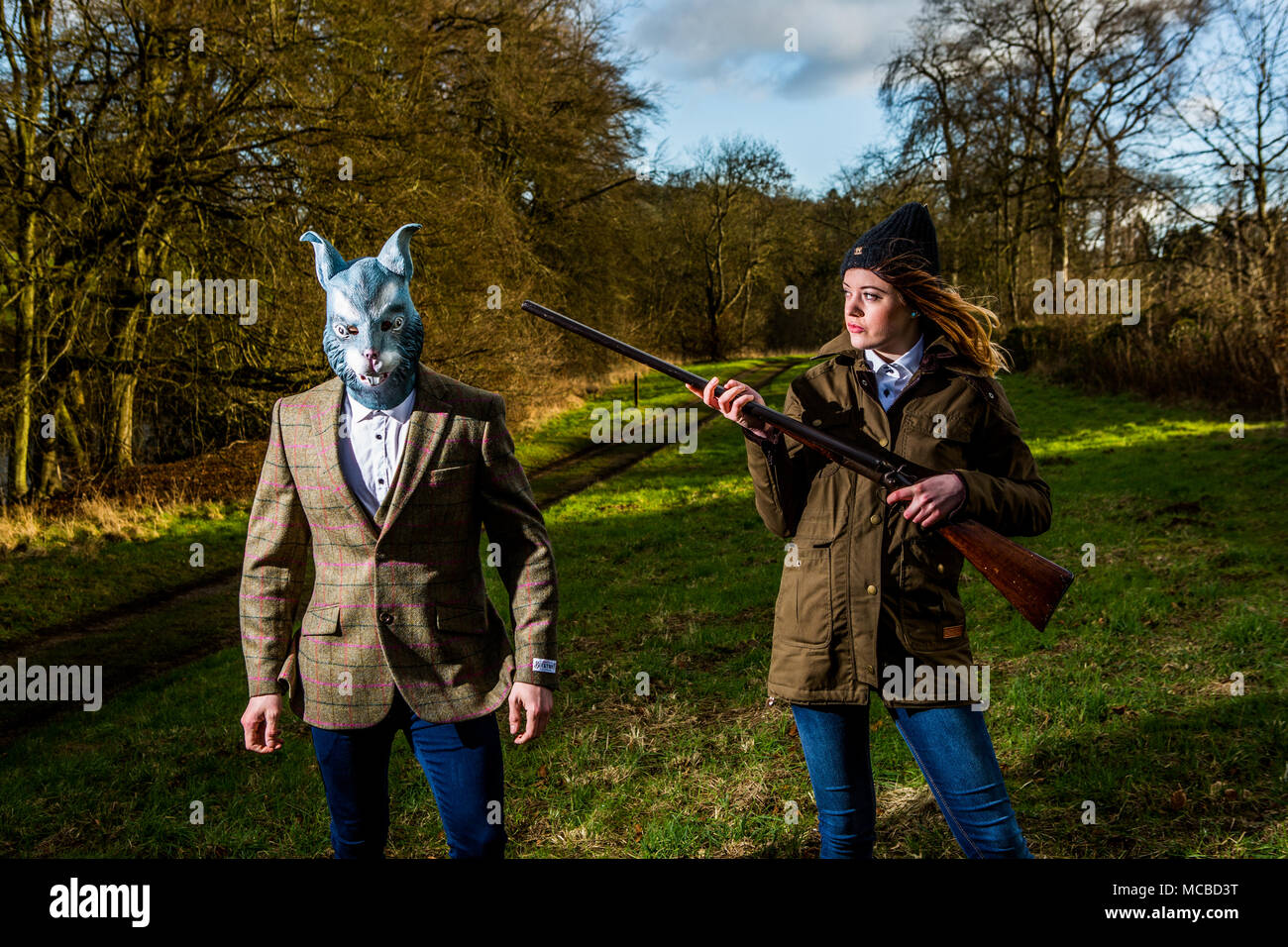 Man Catching Woman High Resolution Stock Photography and Images - Alamy