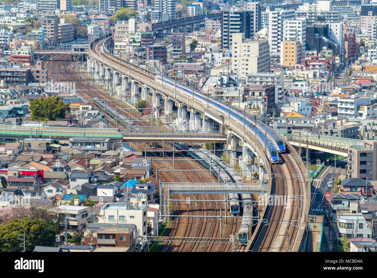 railway and metro system of tokyo, japan Stock Photo - Alamy