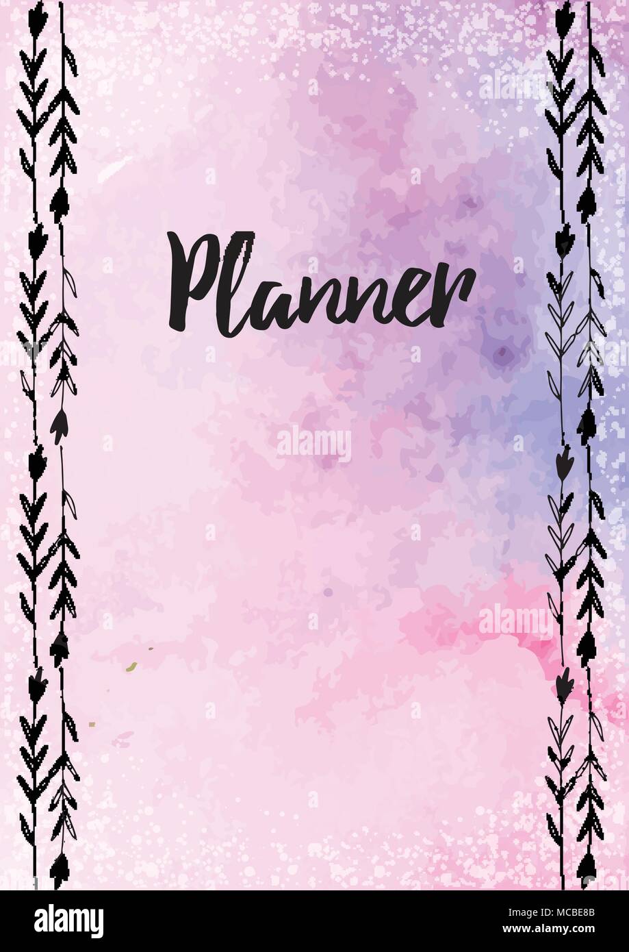 Abstract colorful watercolor background. Digital art pinting. Vector ...