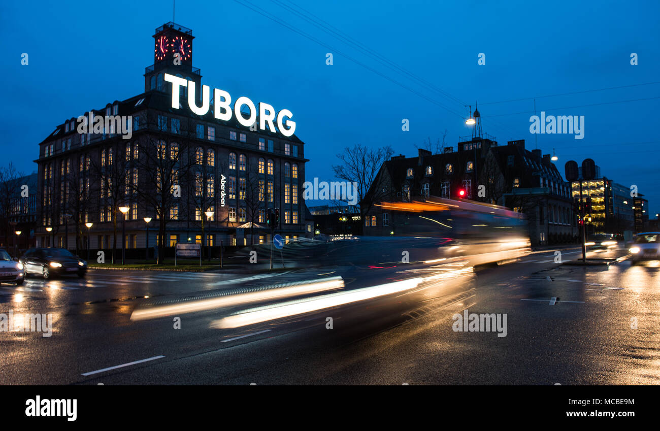 Tuborg in lights hi-res stock photography and images - Alamy