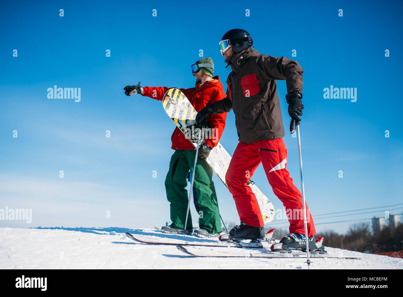 Top of slope hi-res stock photography and images - Alamy