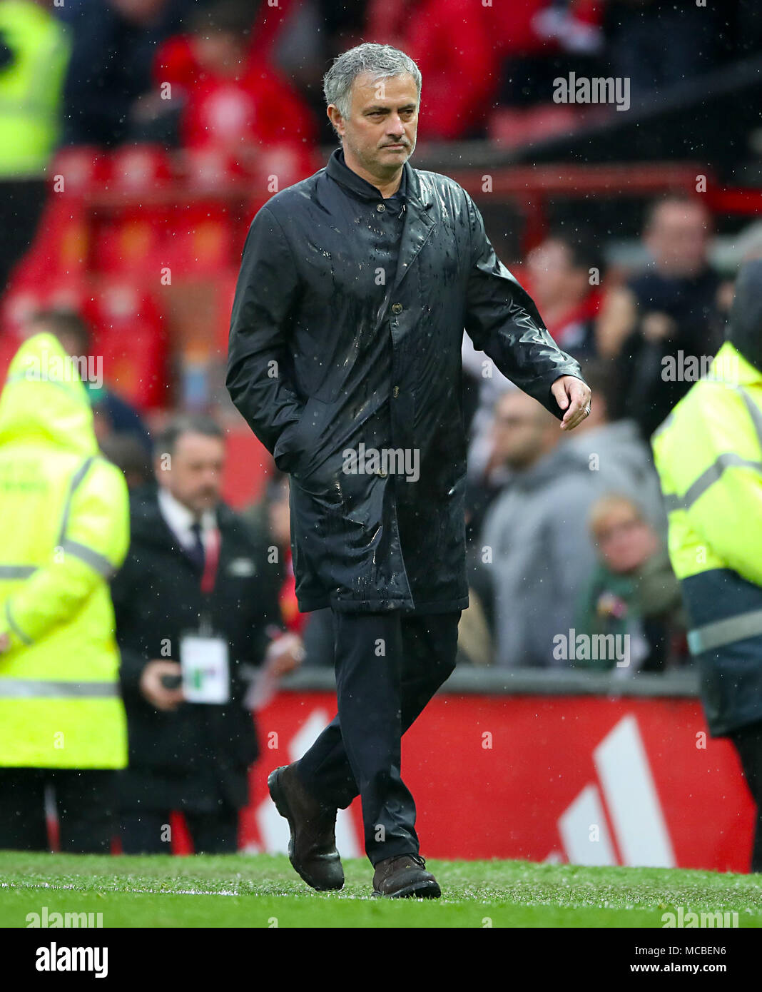 Football manager jose mourinho leaves hi-res stock photography and ...