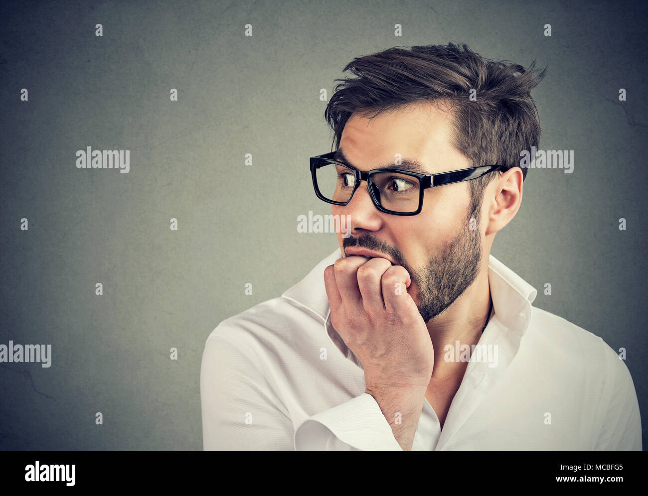 Afraid dismay hi-res stock photography and images - Alamy