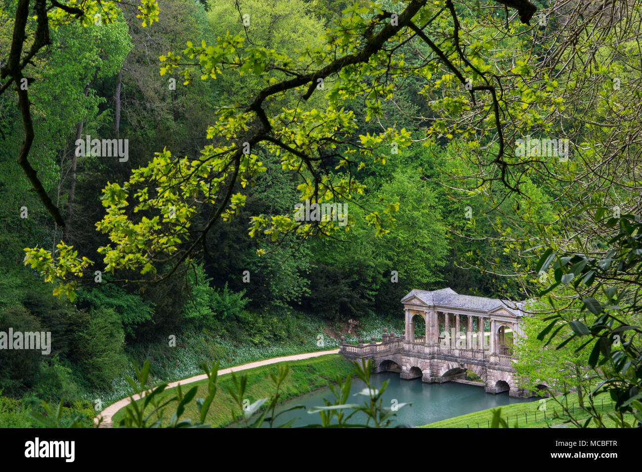 The Prior Park in Bath, UK is a classic example of an 18th century ...