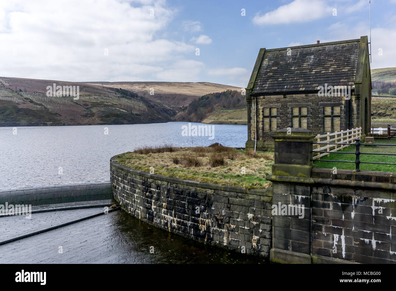 Butterley Reservoir, Marsden, West Yorkshire, England, UK Stock Photo ...