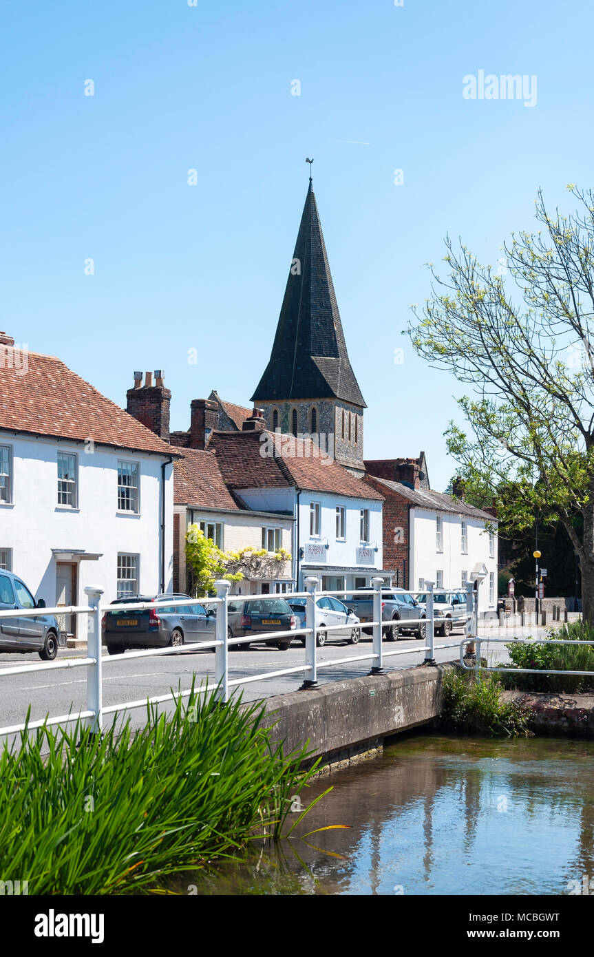 The river test at stockbridge hi-res stock photography and images - Alamy