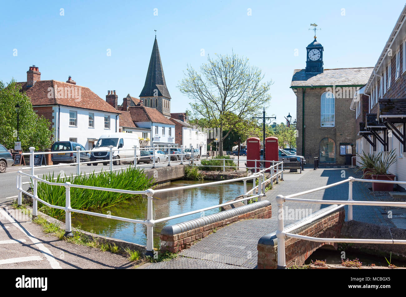 The river test at stockbridge hi-res stock photography and images - Alamy