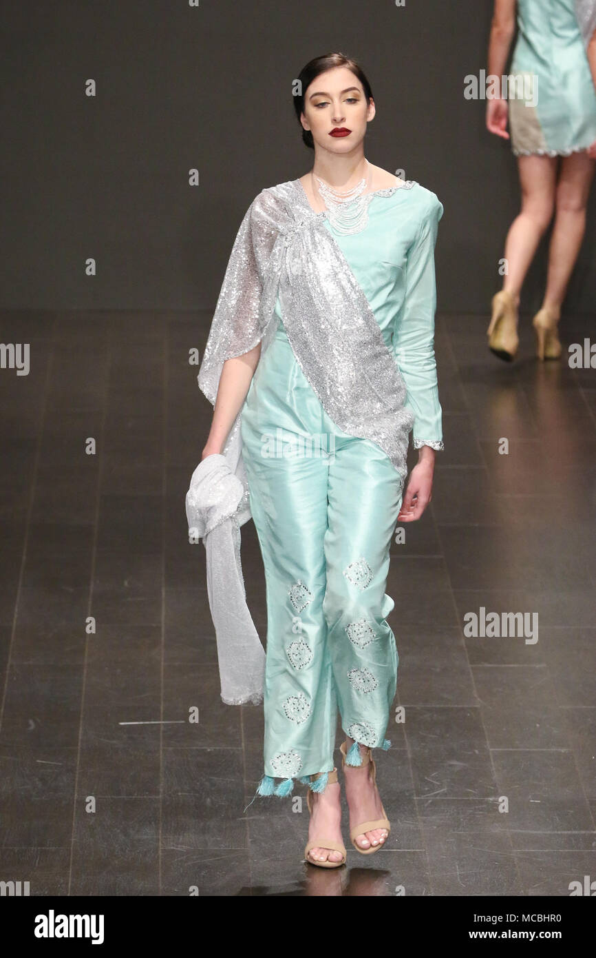 Art Hearts Fashion LA Fashion Week - Nazia Rahman - Catwalk at The ...