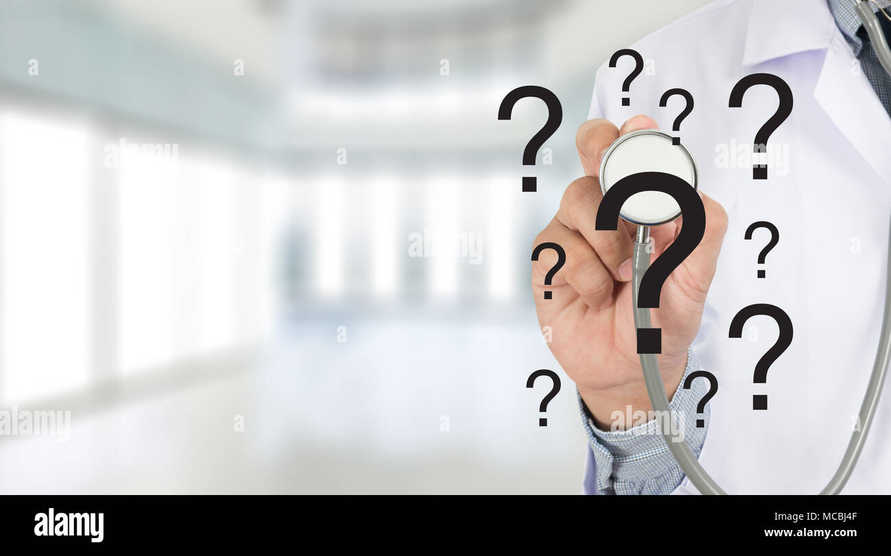 question mark confusion in Training Meeting question concept Stock ...