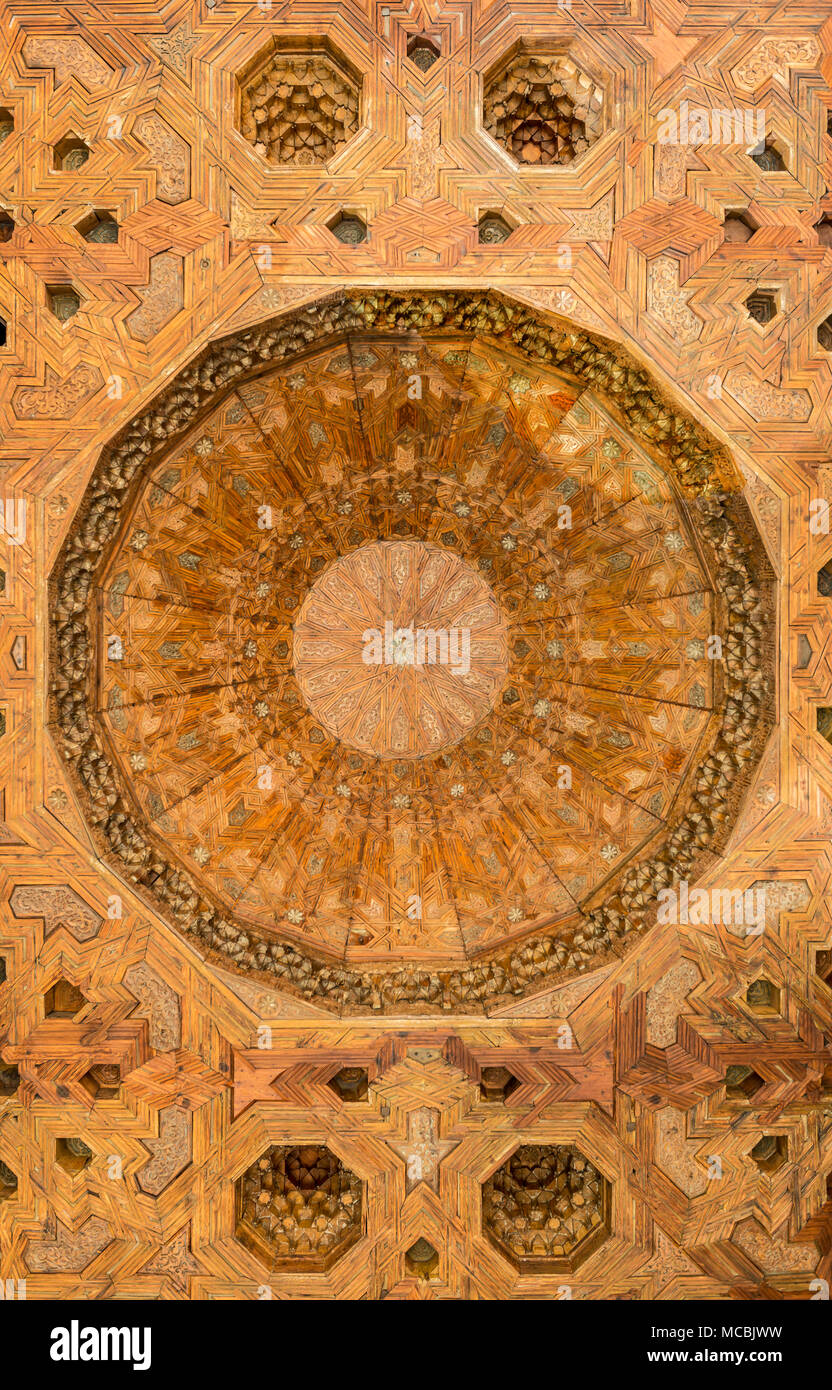 Ceiling fresco, Alhambra, Granada, Andalusia, Spain Stock Photo - Alamy
