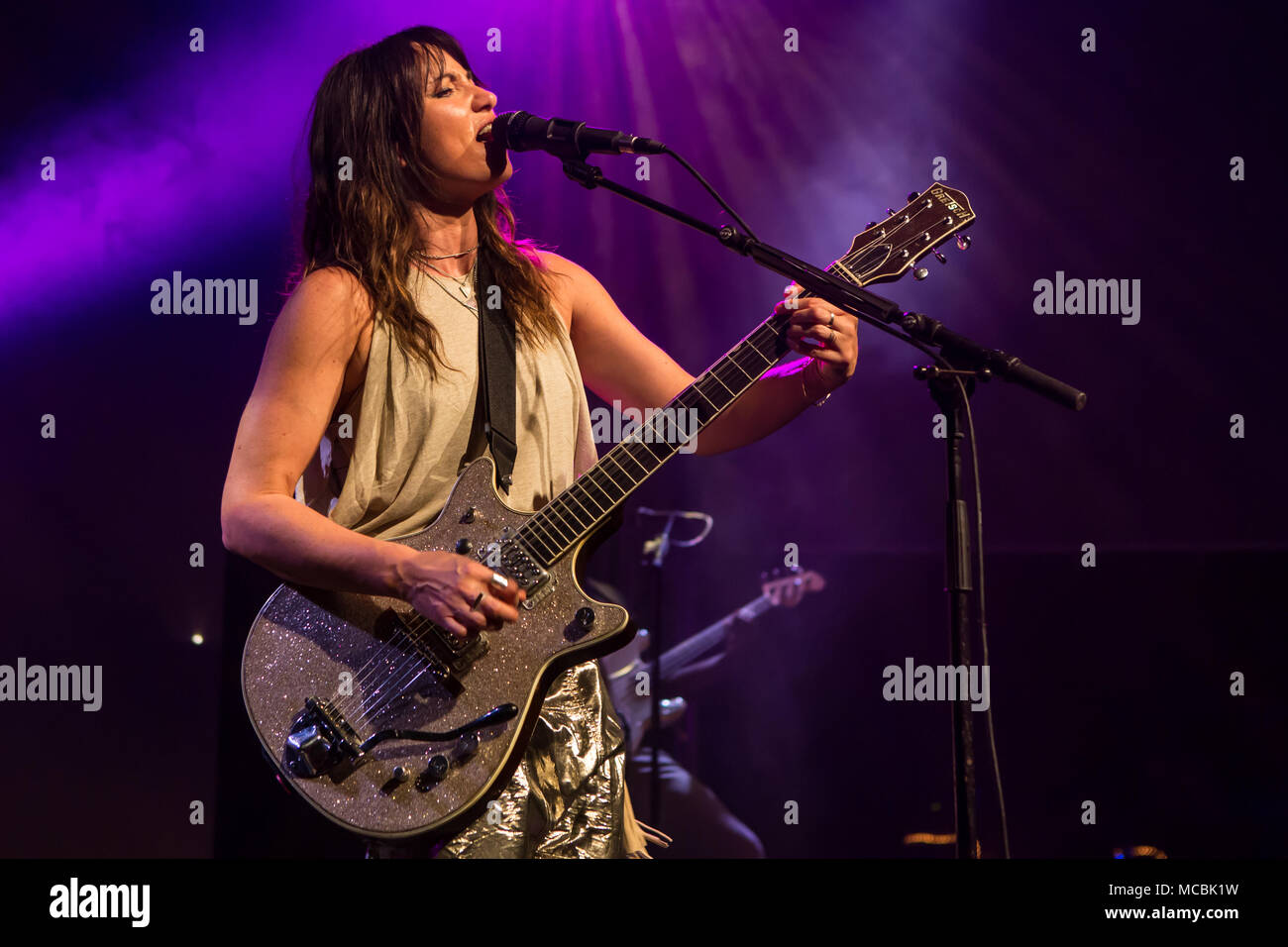 The Scottish singer and songwriter KT Tunstall live at the Blue Balls ...