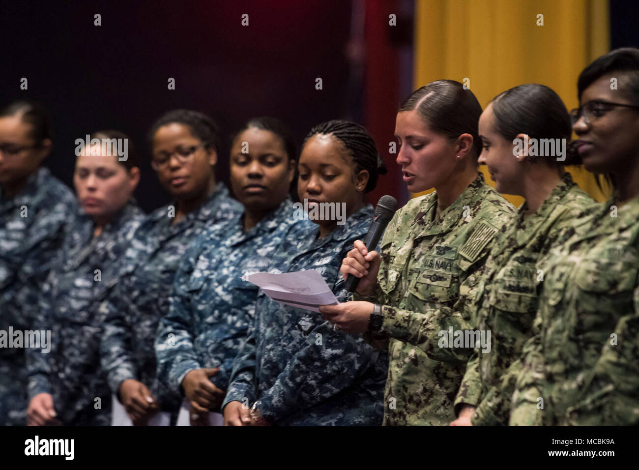 DIEGO (March 20, 2018) Aviation Ordnanceman 2nd Class Teresa Lopez ...