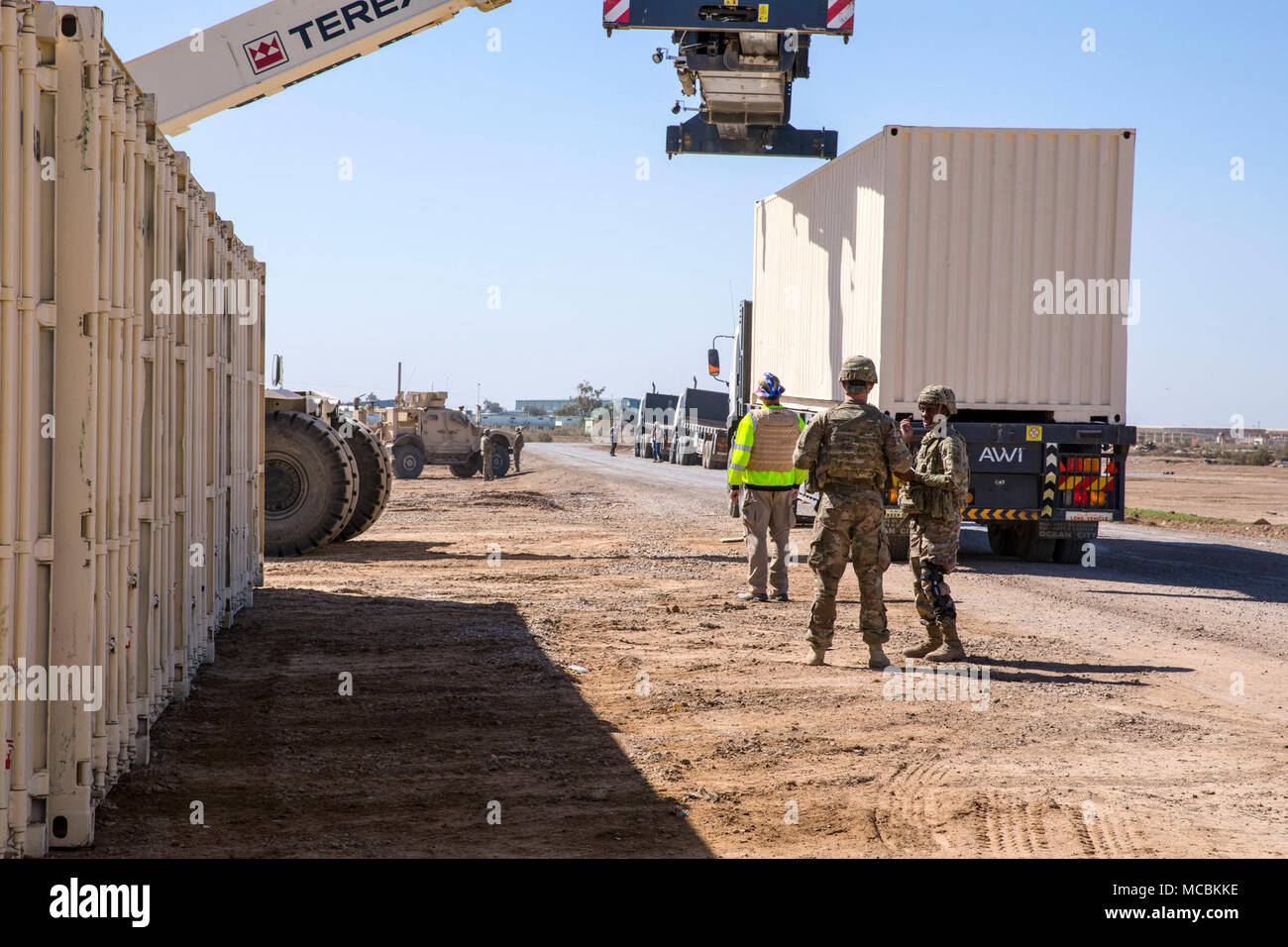 Iraqi border guard forces hi-res stock photography and images - Alamy