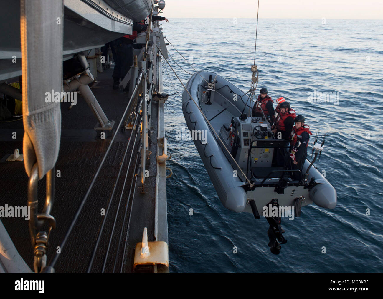 ATLANTIC OCEAN (March 28, 2018) The Arleigh Burke-class guided-missile ...