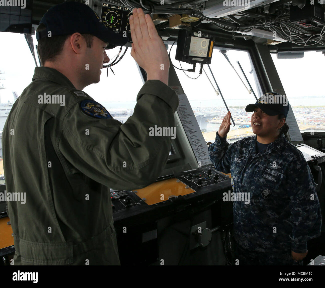 NORFOLK, Va. (Mar. 30, 2018) -- Aviation Boatswain’s Mate (Equipment ...