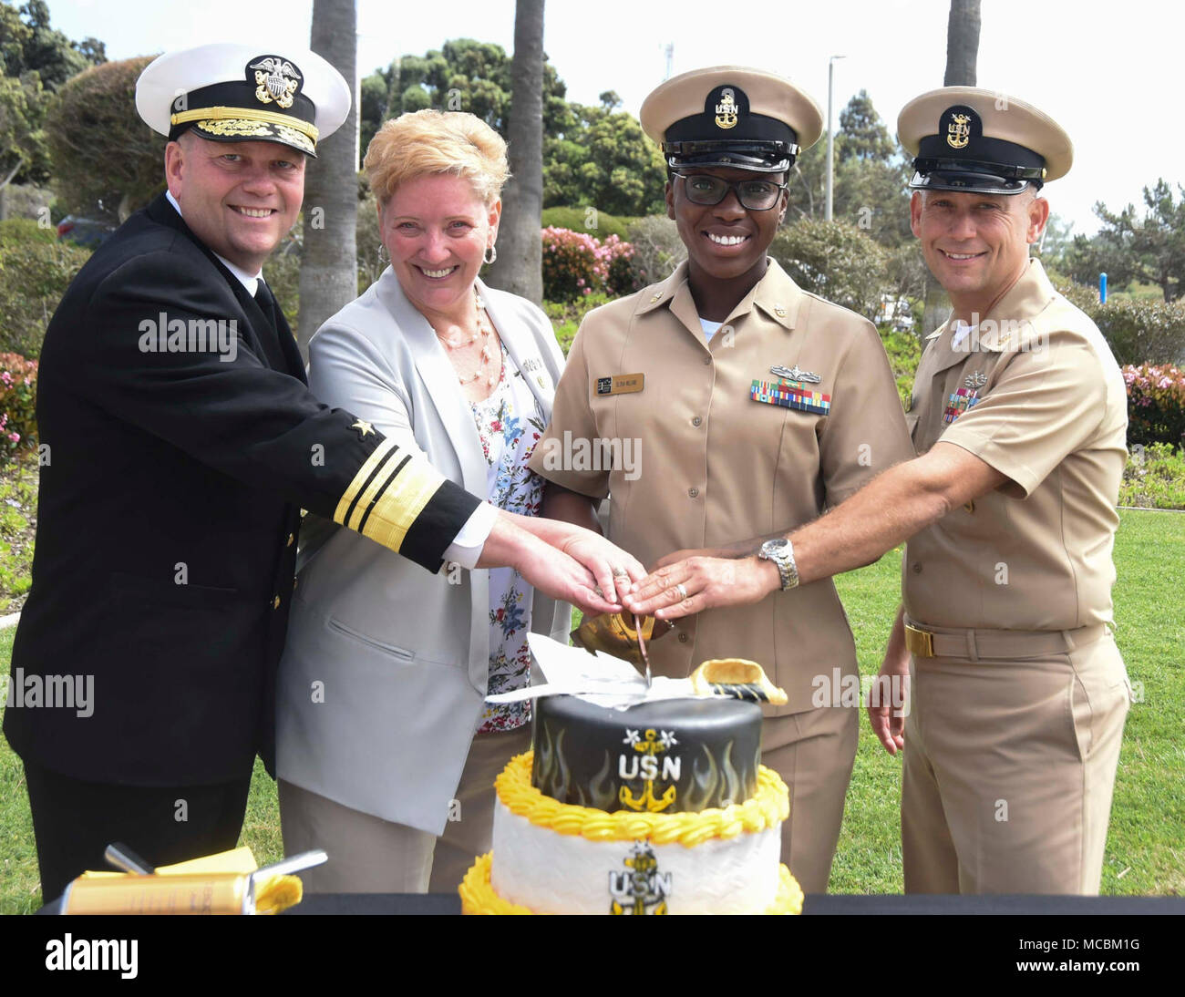 SAN DIEGO (March 30, 2018) Commander, U.S. 3rd Fleet Vice Adm. John D ...