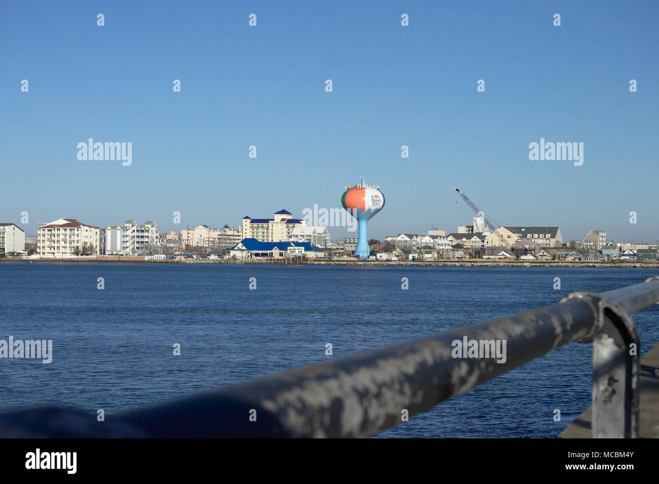 Ocean City skyline Stock Photo - Alamy