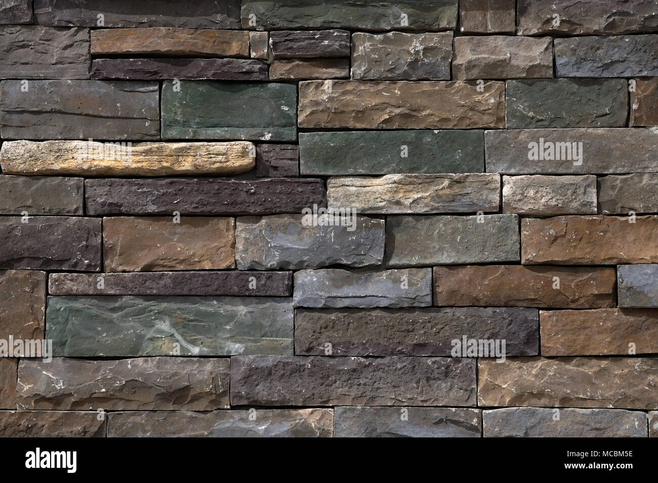 Multi colored brick Pattern Stock Photo - Alamy