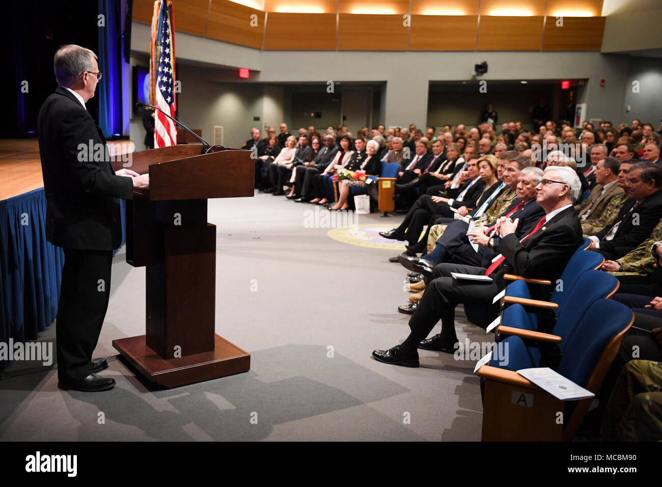 Friends and family participate in the swearing-in ceremony of Honorable ...
