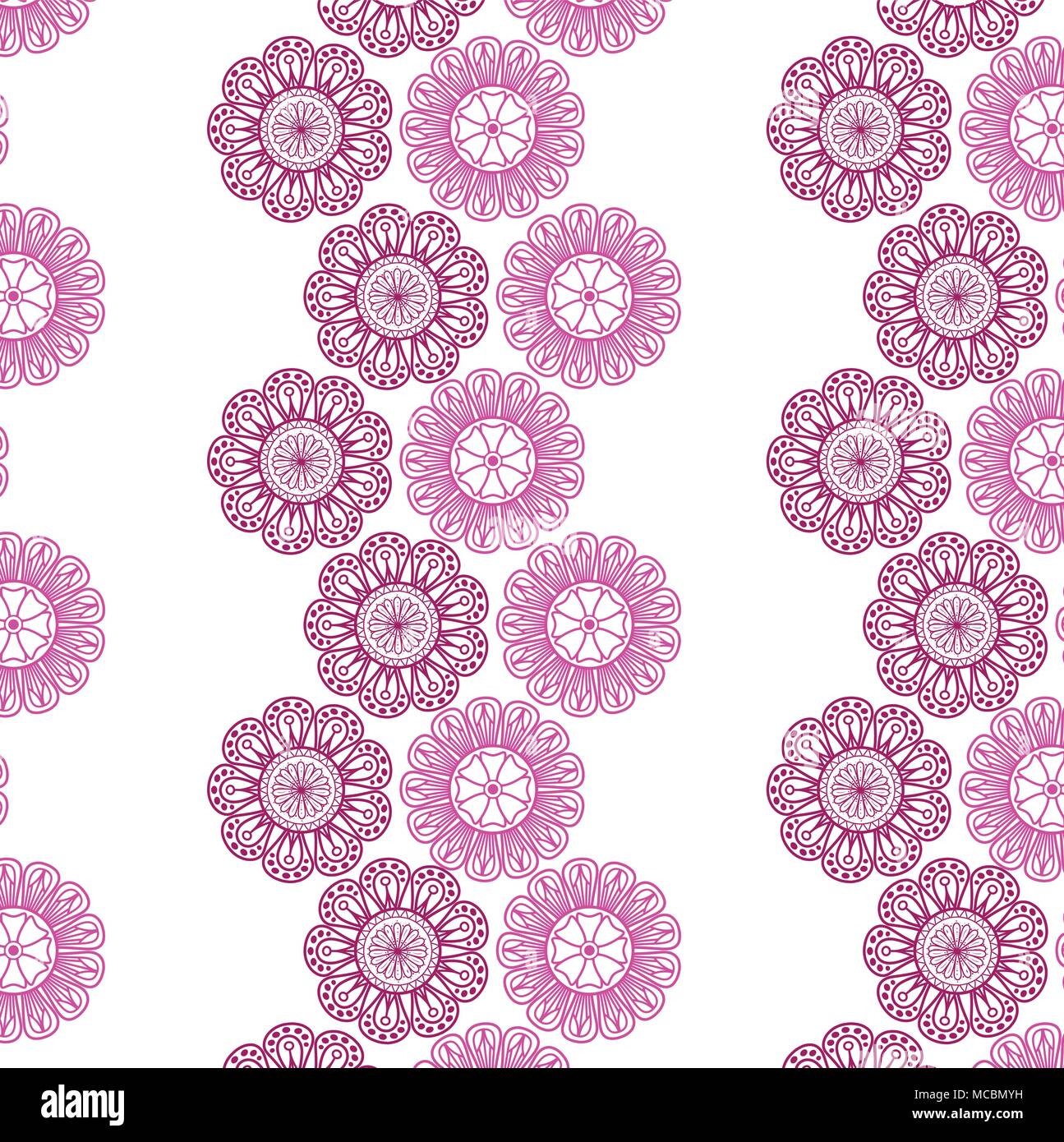 colorful and circular mandalas pattern backgroundvector illustration ...