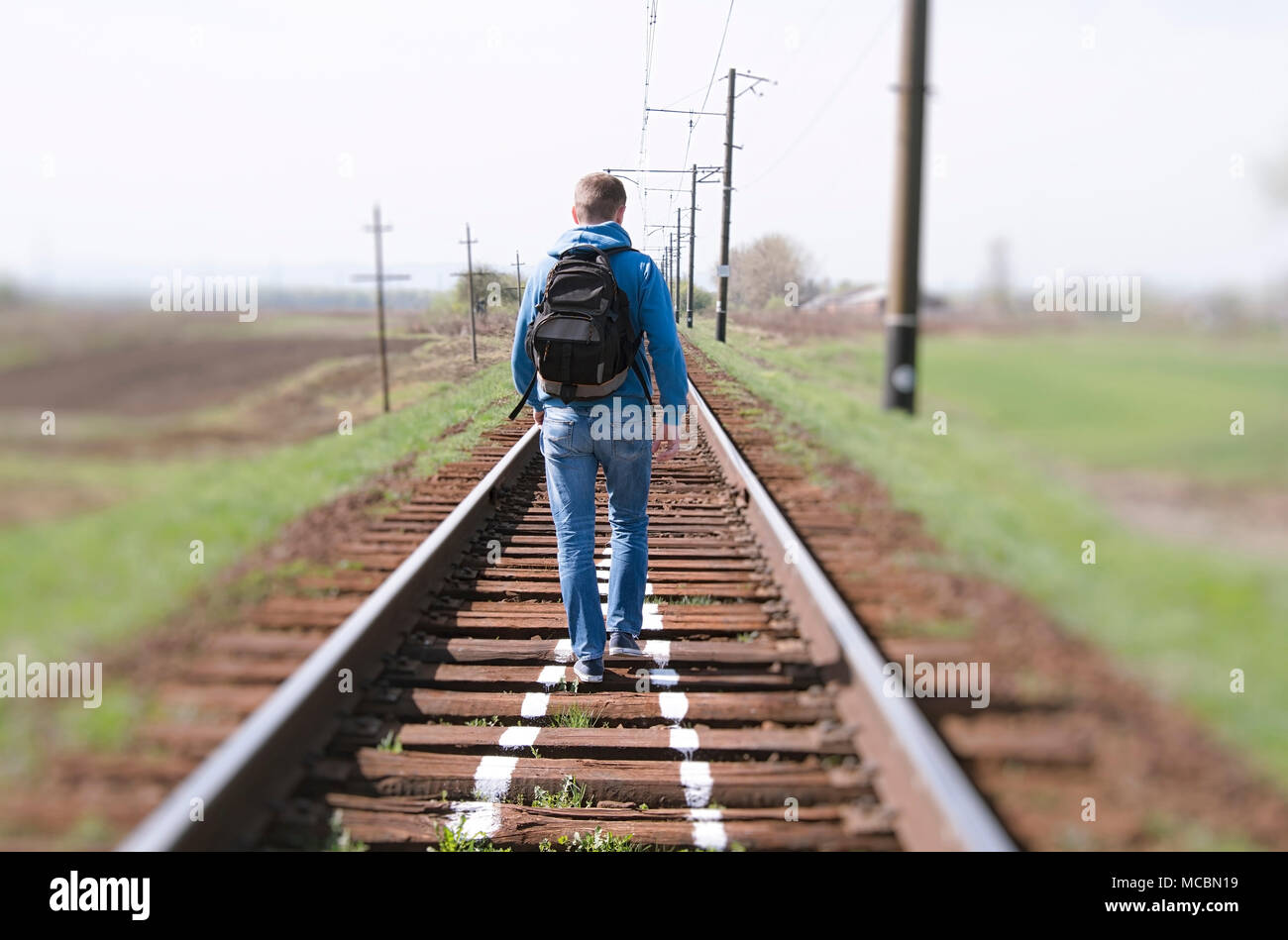 Standing railroad hi-res stock photography and images - Alamy