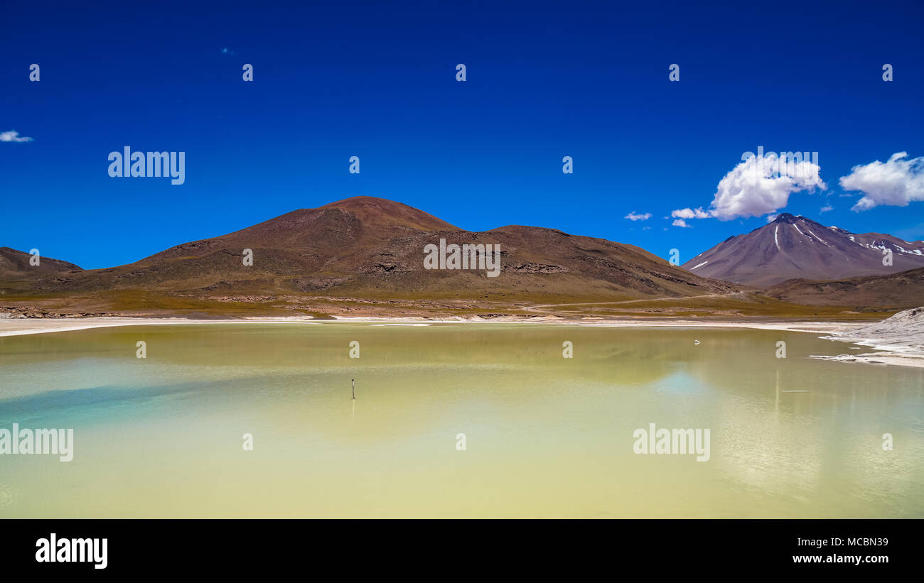The Atacama Lakes and Mountains Stock Photo - Alamy